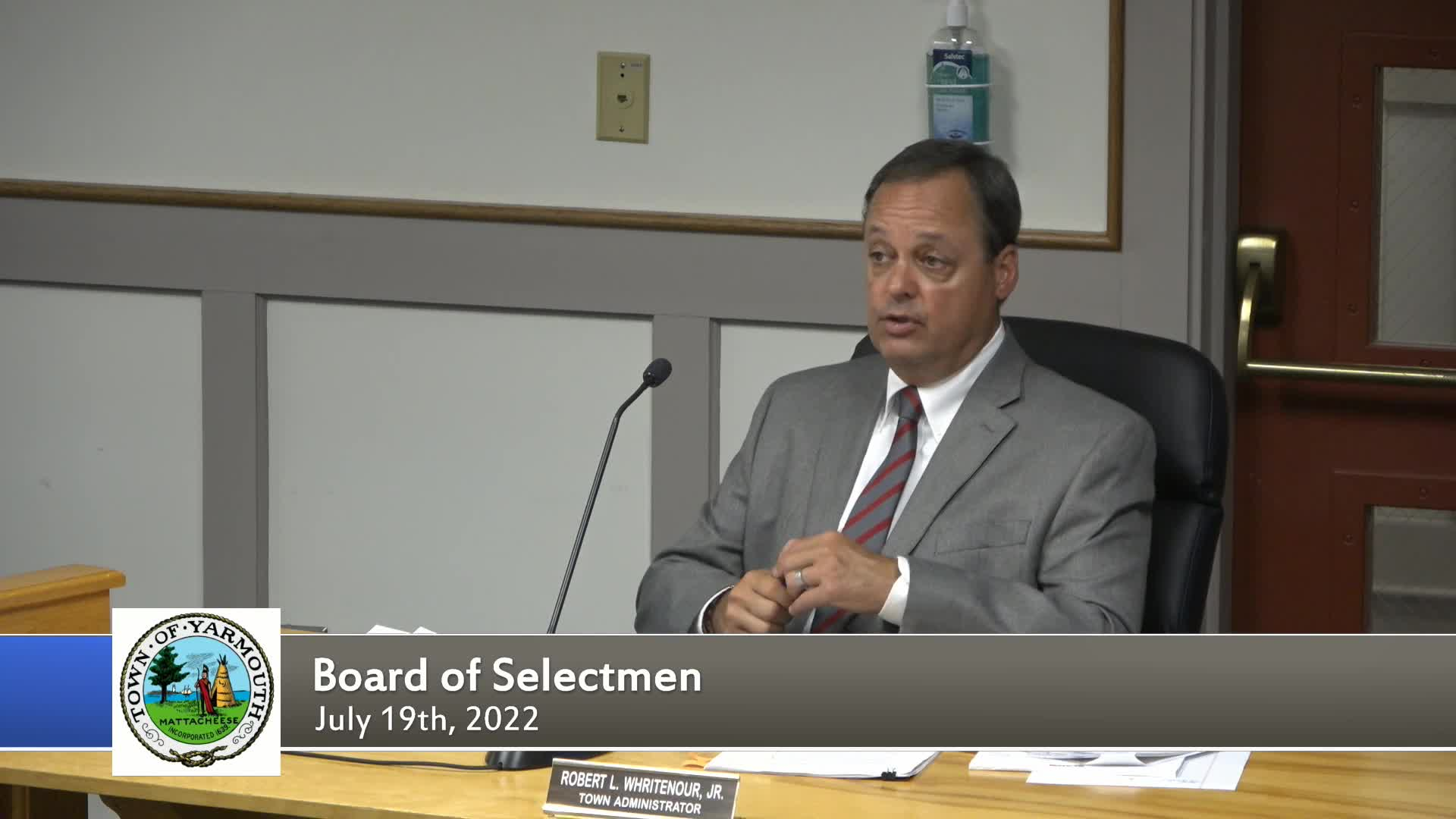 Board of Selectmen 7-19-2022